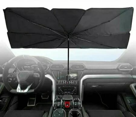 Quebra Sol Automotivo Portátil, com Proteção UV – Descrição Magazine